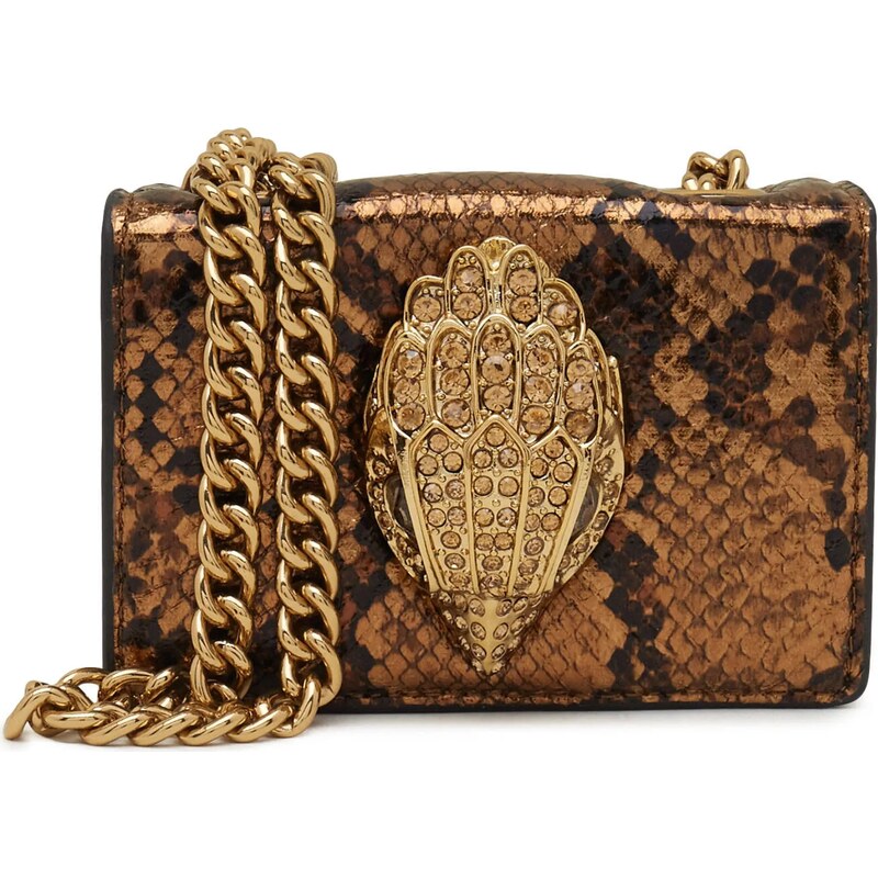 Kurt Geiger Borsetta da sera MICRO KENSINGTON EAGLE-BRONZE SNAKE ...