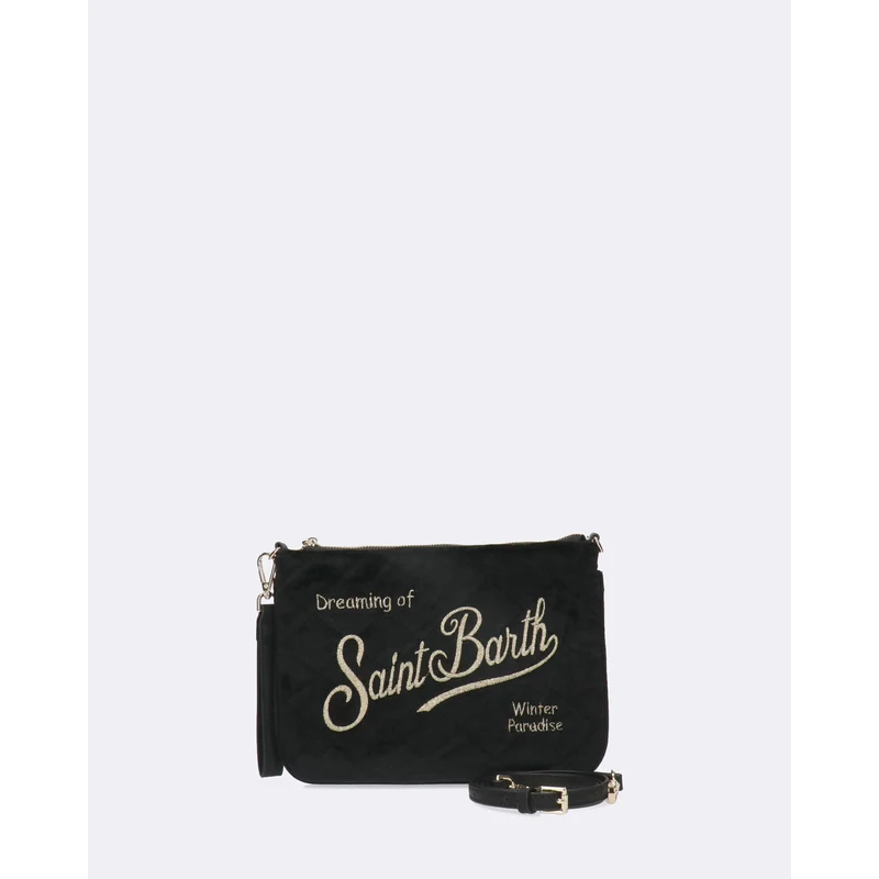 Mc2 Saint Barth Pochette Velvet Nera Stileo it