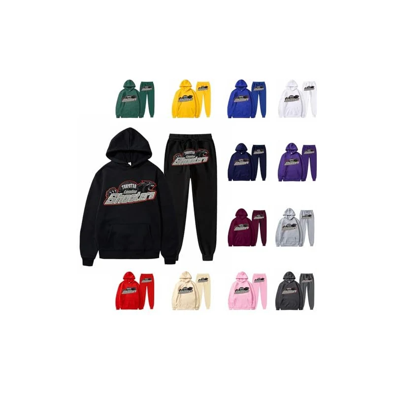 OverstepA Tuta Trapstar per Uomo Donna 2 Pezzi Tuta Sportiva Trapstar ...