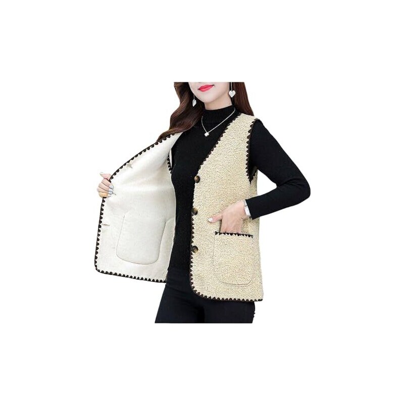 Dawwoti Giubbotto Autunnale Alla Moda Femminile, Giubbotto In Pile Di ...