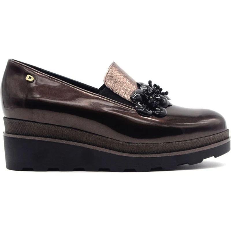 Donna Serena mocassino con zeppa - Stileo.it