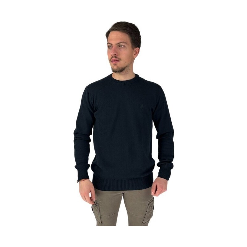 Lumberjack Sweater Cm96341 013 Maglia Girocollo Uomo In Misto Lana ...