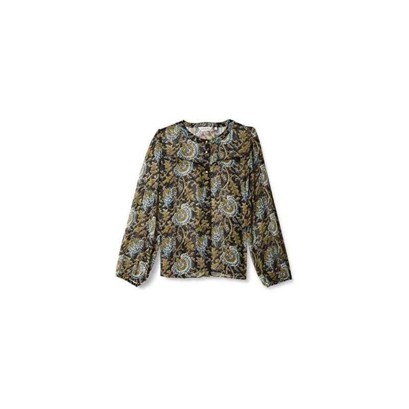 Naf Naf Lemeridien C1 Camicia, Meridien Blu Marino, 40 Donna - Stileo.it