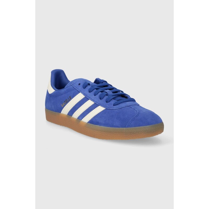adidas Originals sneakers in camoscio Gazelle colore blu ID3725 - Stileo.it