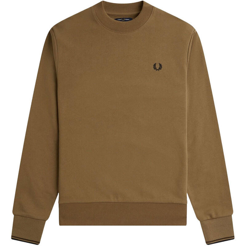 Felpa Fred Perry da Uomo - Marrone - Stileo.it