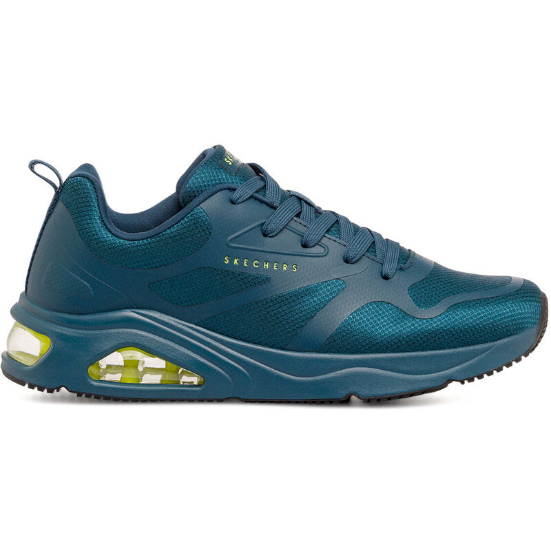 Sneakers blu da uomo con suola ad aria Skechers Tres-Air Uno - Modern ...