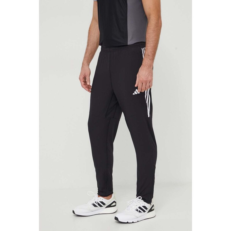 adidas Performance pantaloni da corsa Own the Run colore nero IK4982 ...