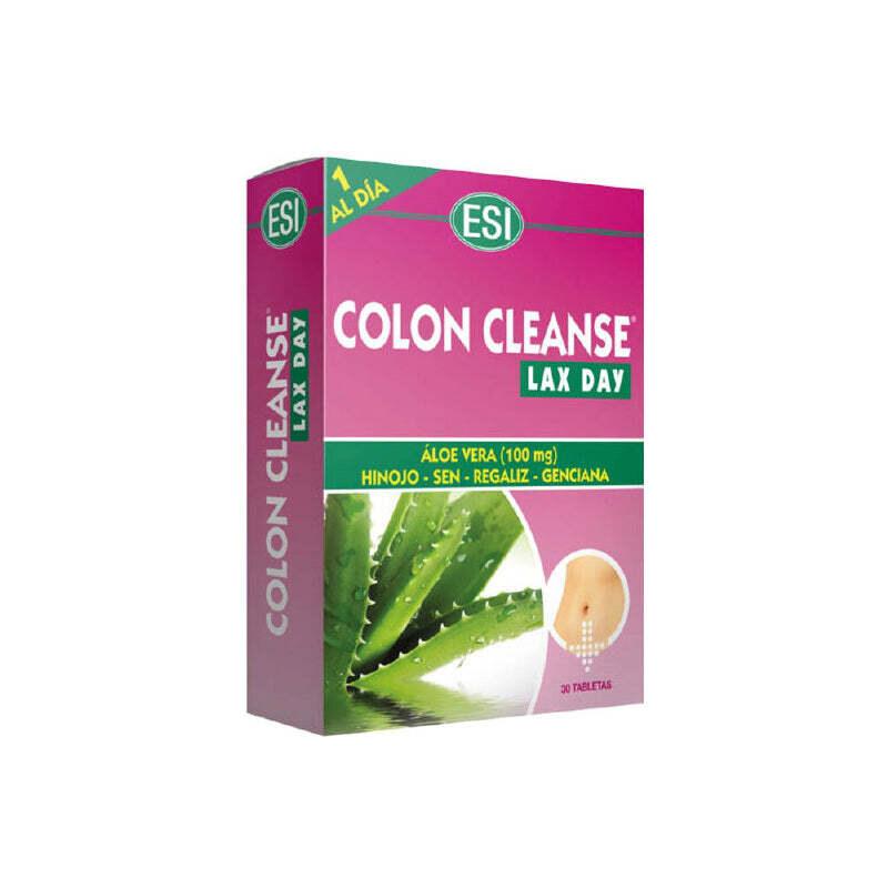 Esi Aloe Vera Colon Cleanse Lax Day 30 Tabletas - Stileo.it