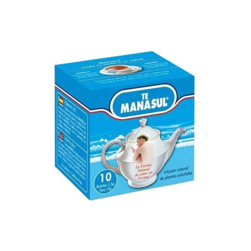 Manasul Tea Sachets Infusion 10 Sachets - Stileo.it