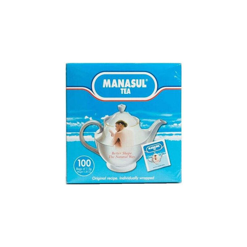 Manasul Tea Sachets Infusion 100 Sachets - Stileo.it