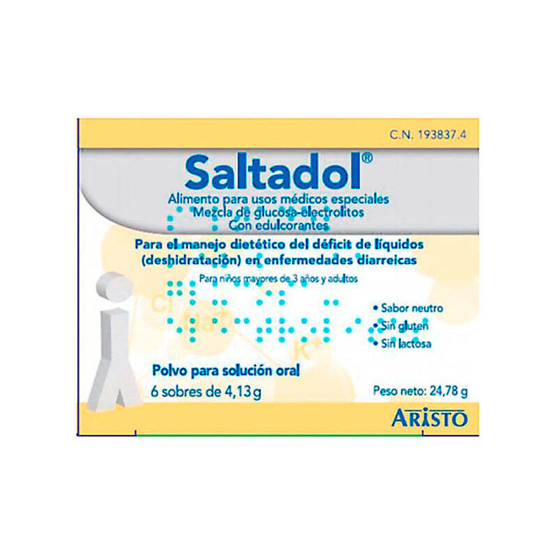 Saltadol Oral Solution Powder 6 Sachets - Stileo.it