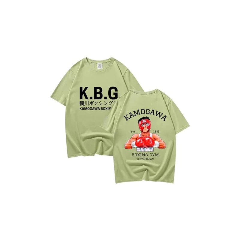 flowereyes Hajime No Ippo KBG Pattern T-Shirts Ippo Makunouchi Tee ...