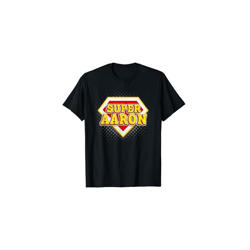 Divertenti t-shirt personalizzate con nome e altro Nome Aaron design ...