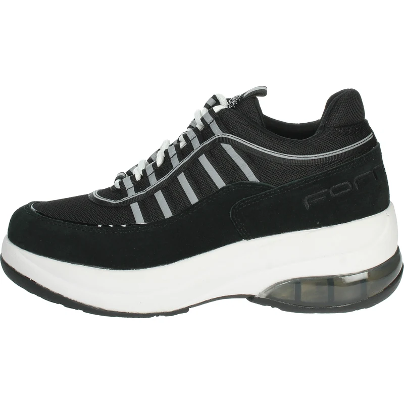 Fornarina SNEAKERS BASSA UP ANNI 90 NERO - Stileo.it