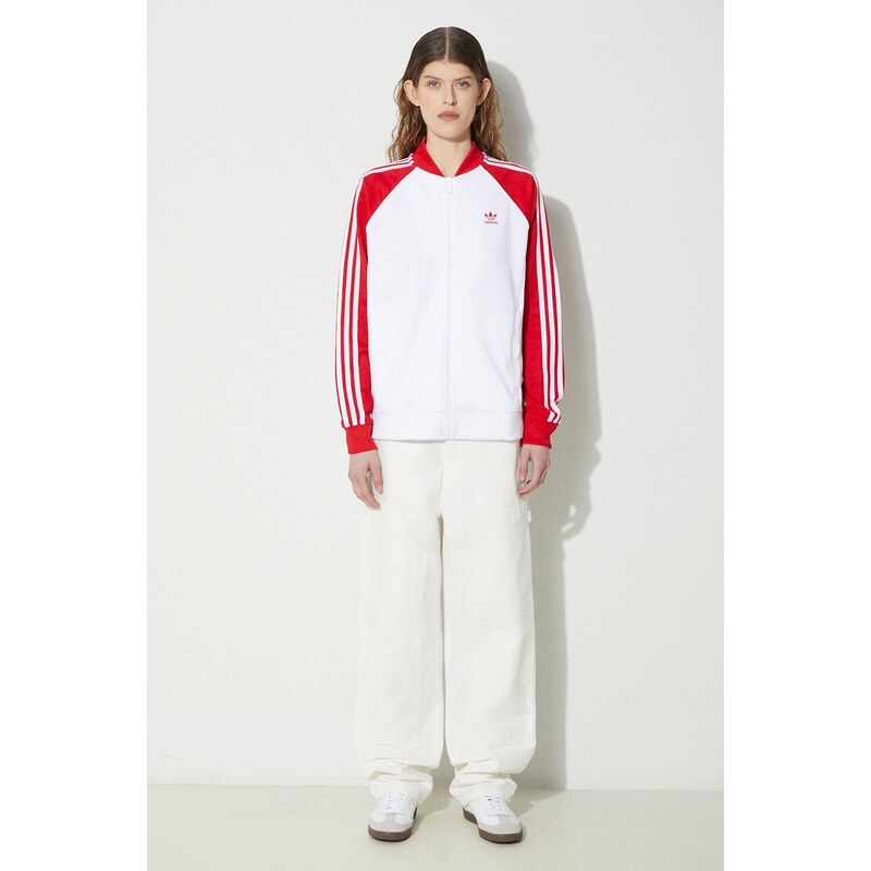 adidas Originals felpa Adicolor Classics SST donna colore bianco IM9810 ...