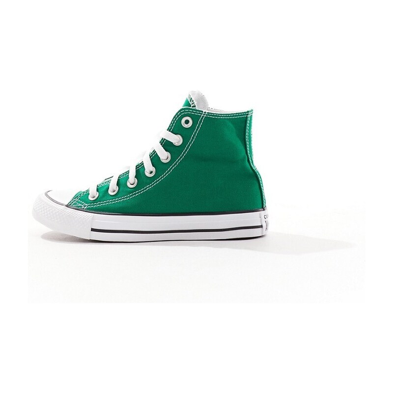 Converse - Chuck Taylor All Star Hi - Sneakers alte verdi-Verde - Stileo.it