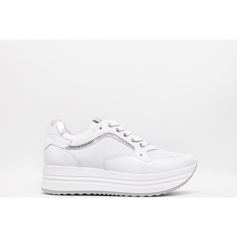 NERO GIARDINI Sneakers donna in pelle - Stileo.it