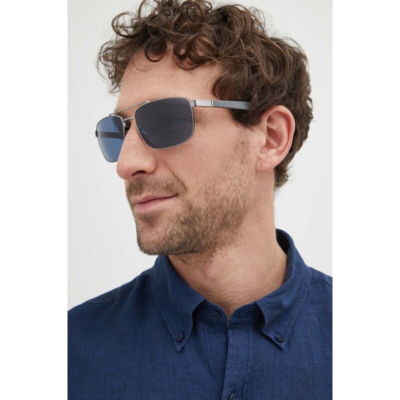 Ray-Ban occhiali da sole uomo colore argento 0RB3737 - Stileo.it