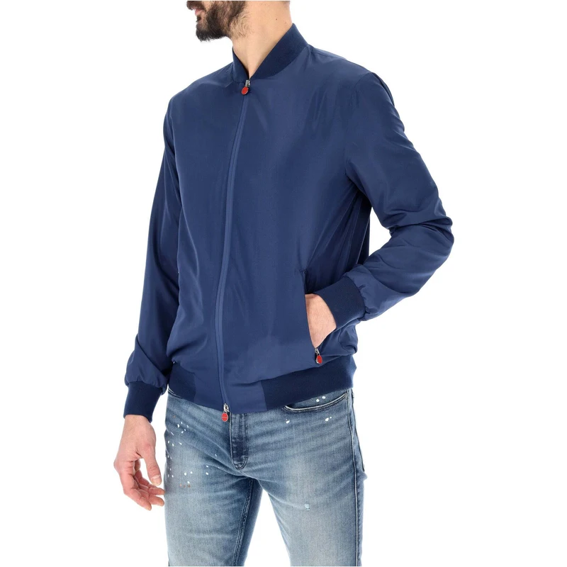 kiton Sea - Man Blouson 100%pl Blue - Stileo.it