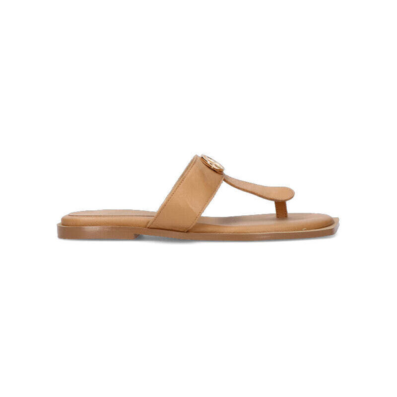 FRACOMINA Infradito donna marrone in pelle CIABATTA - Stileo.it