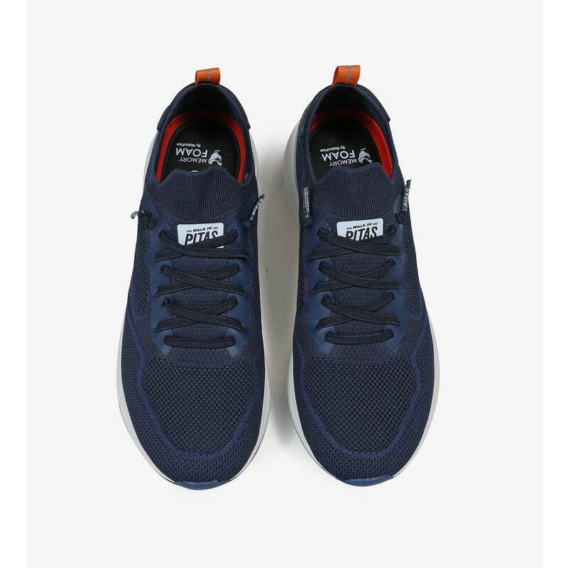 Walk in Pitas - Sneaker da uomo Cue Blu Scuro - Stileo.it