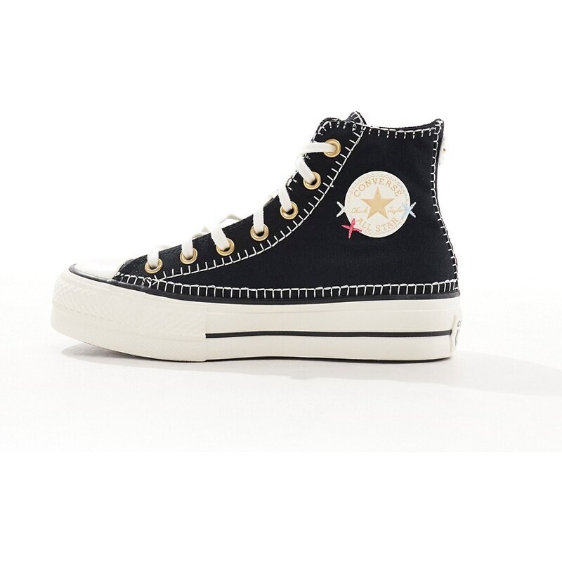 Converse - Chuck Taylor All Star Lift Hi - Sneakers alte nere-Nero ...