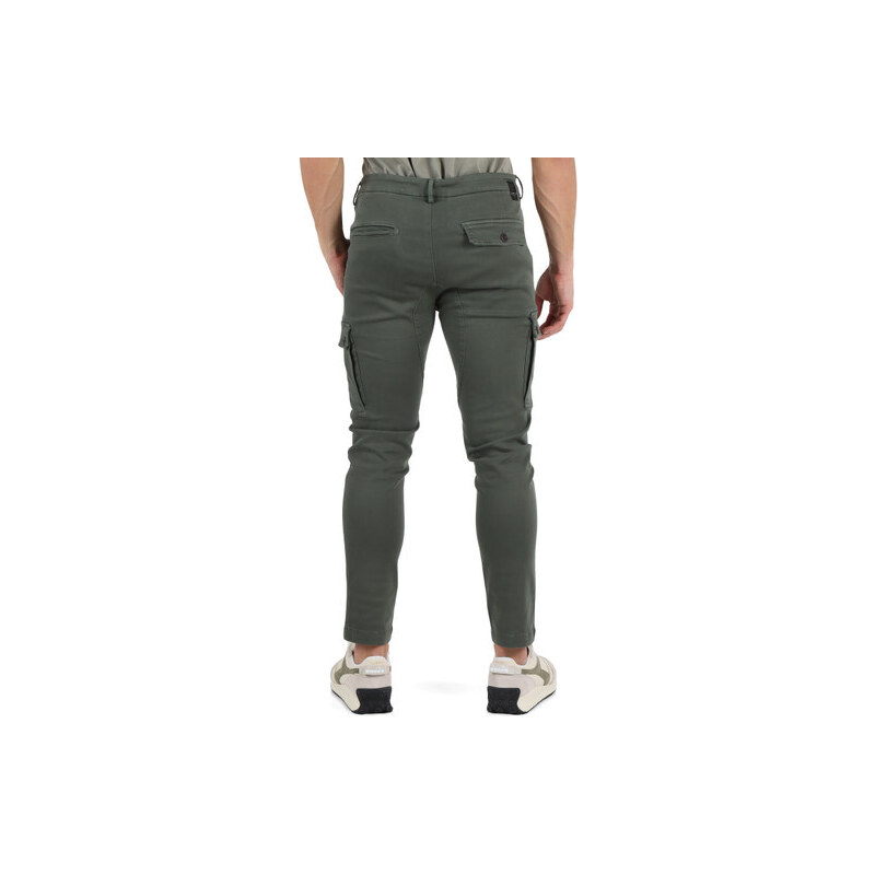 REPLAY Pantalone jeans JAAN Hyperflex slim fit con tasche cargo ...