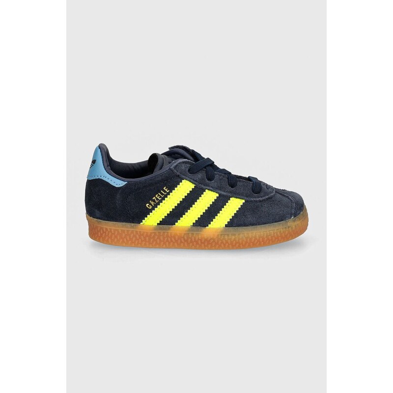 adidas Originals scarpe da ginnastica per bambini in pelle GAZELLE CF ...