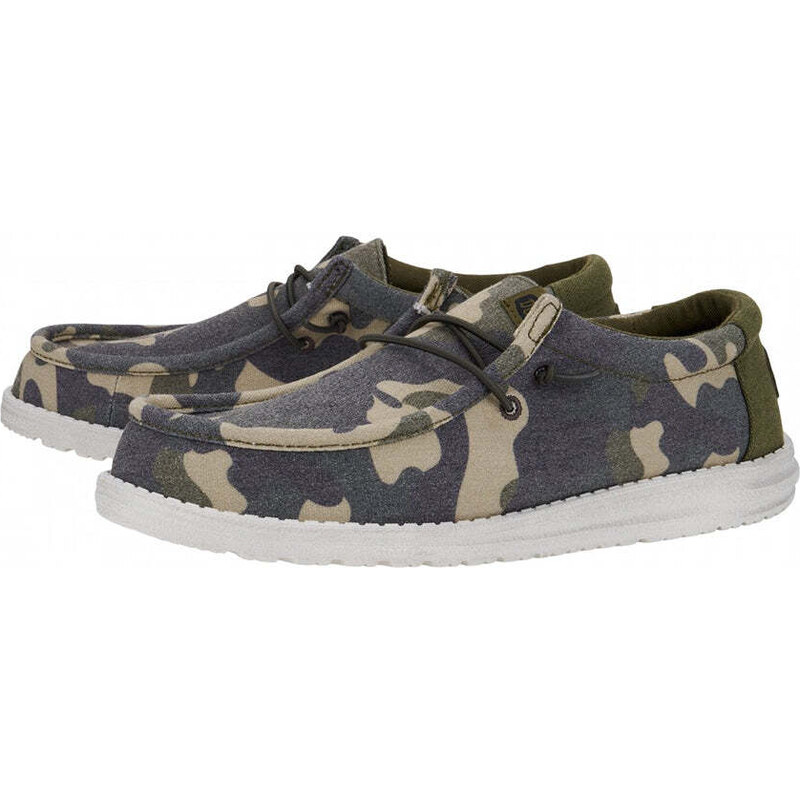 Calzatura HEY DUDE Uomo 40694 WALLY WASHED - Stileo.it