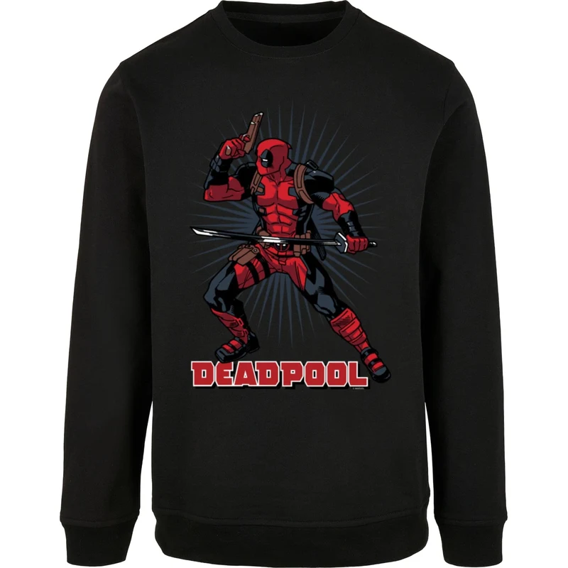 ABSOLUTE CULT Felpa Deadpool - Gun Sword Burst - Stileo.it