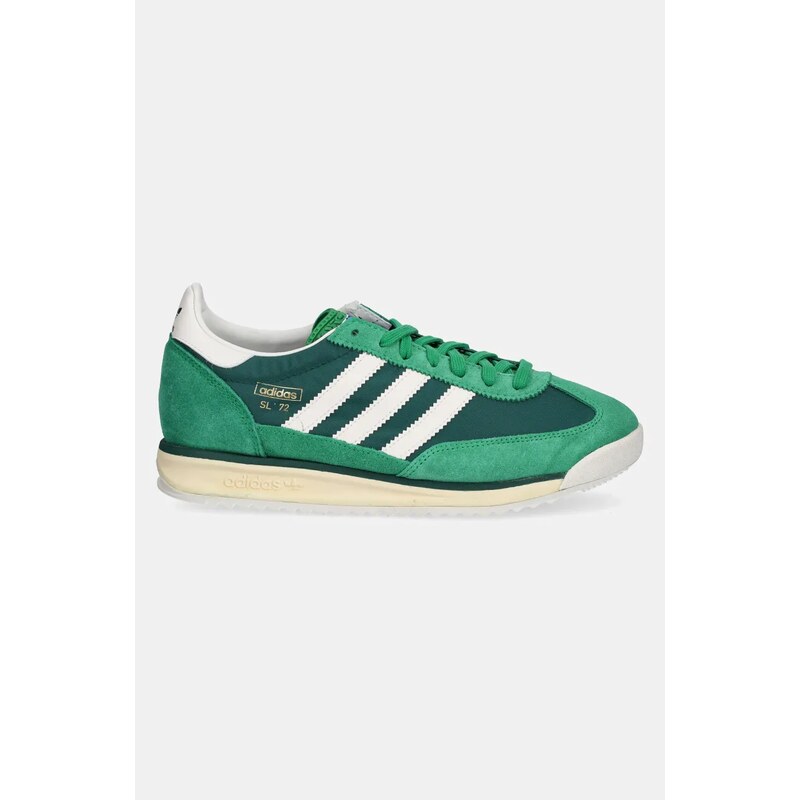 adidas Originals sneakers SL 72 RS colore verde JH8643 - Stileo.it