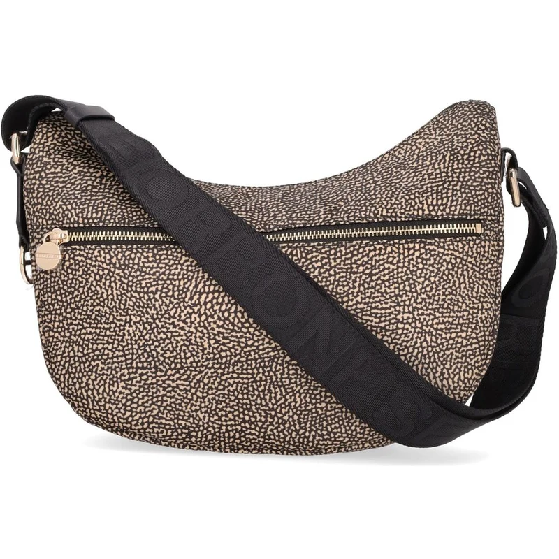 Borbonese Borsa Hobo Luna Bag Small - Stileo.it