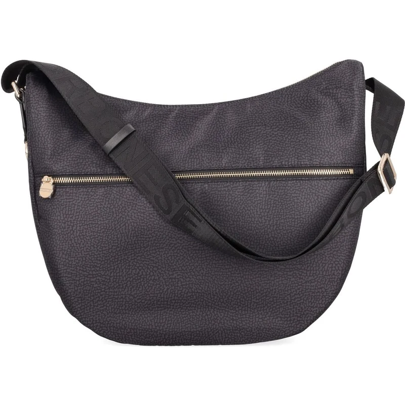 Borbonese Borsa Hobo Luna Bag Medium - Stileo.it
