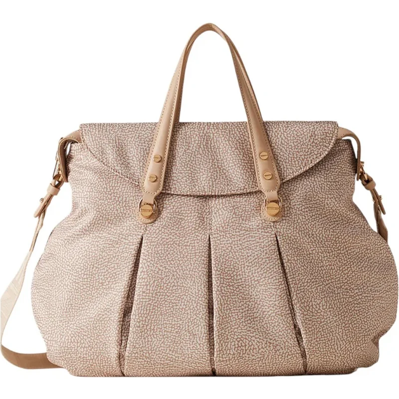 BORBONESE BORSA CROISSANT SHOPPER LARGE - Stileo.it