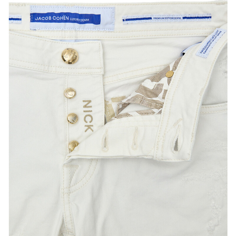 Jeans Nick Bianco Slim Fit Jacob Cohen 33 Bianco 2000000101651 ...