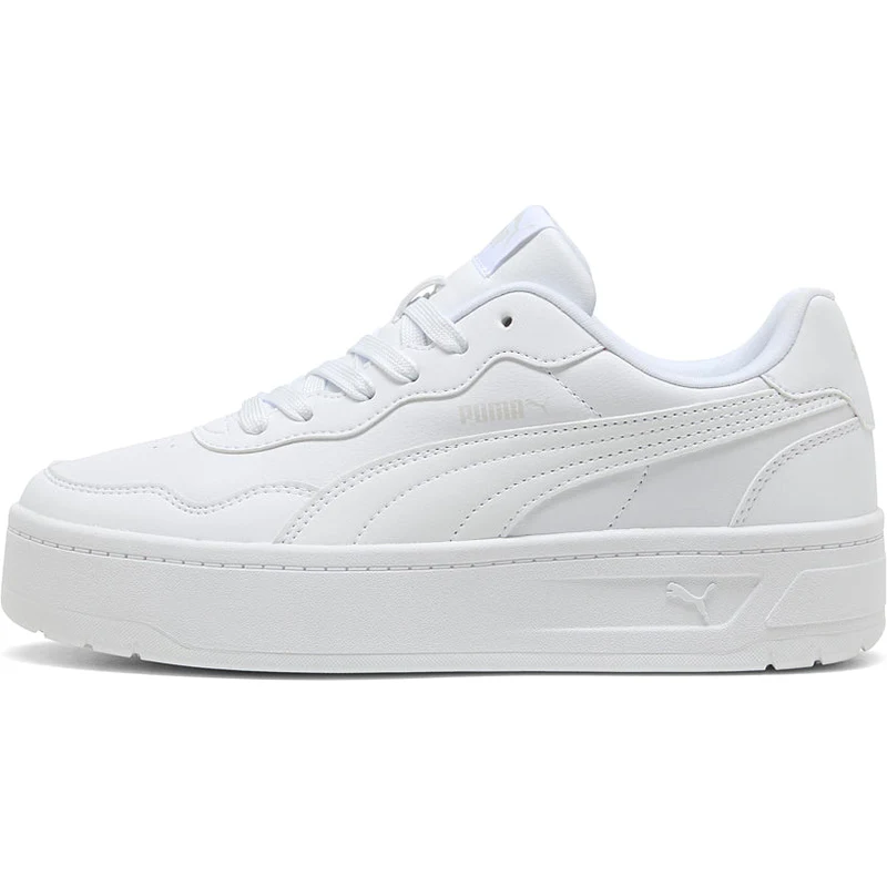 Sneakers bianche platform stile tennis Puma Court Lally Skye - Stileo.it