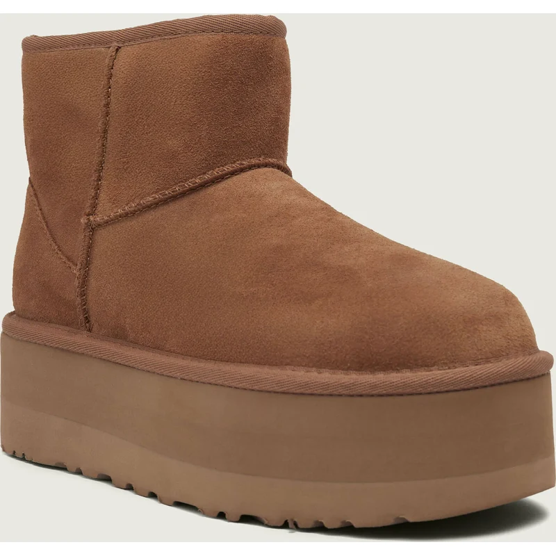 UGG Stivali da neve Classic Mini Platform | lana | scamosciato - Stileo.it